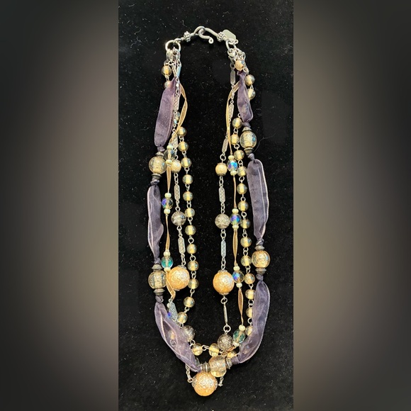 Treska | Jewelry | Treska Euc Vintage 4 Layer Boho Necklace 618 | Poshmark